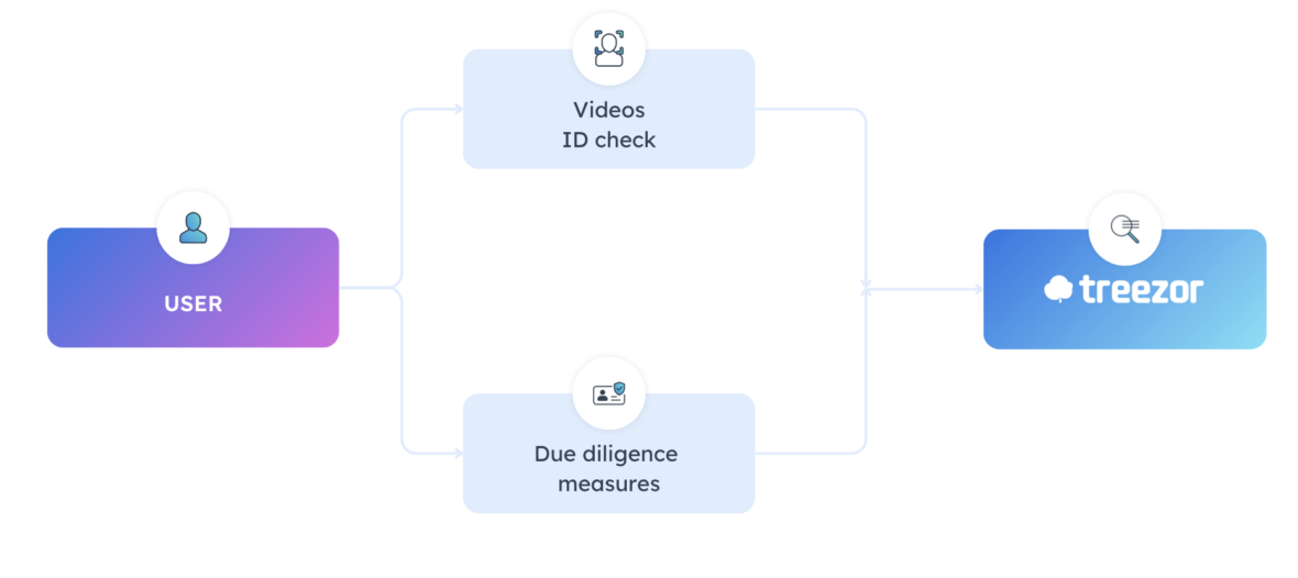 Verificación de identidad segura con KYC Liveness de Treezor